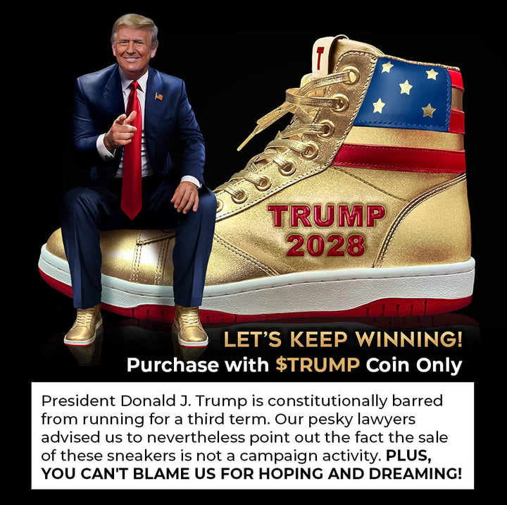 Trump Sneakers - Official President Donald Trump Footwear